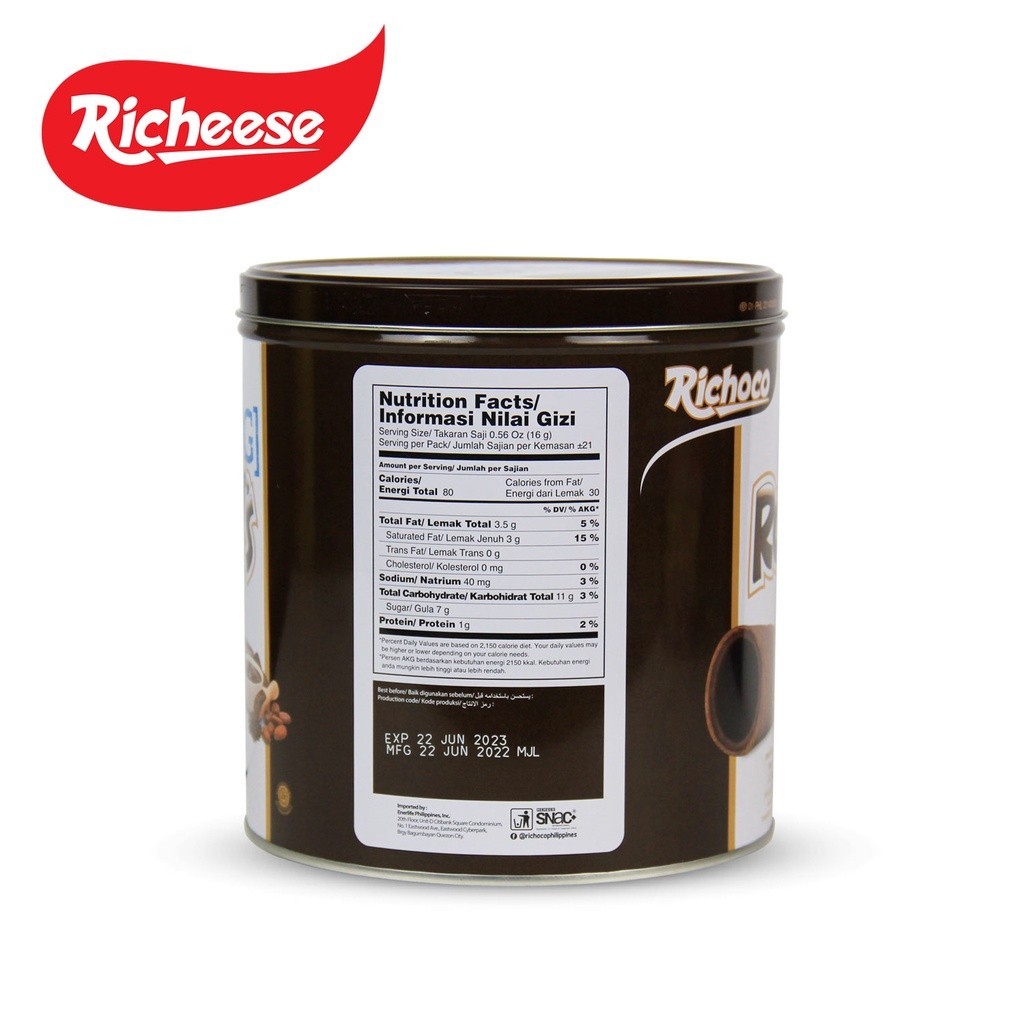 NABATI Richoco Big Rolls 300g | Shopee Philippines