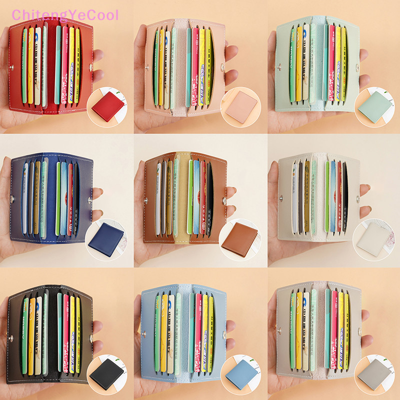 【HGPH】 1Pc Card Bag Slim And Compact Bank ID Card Case Driver's License ...