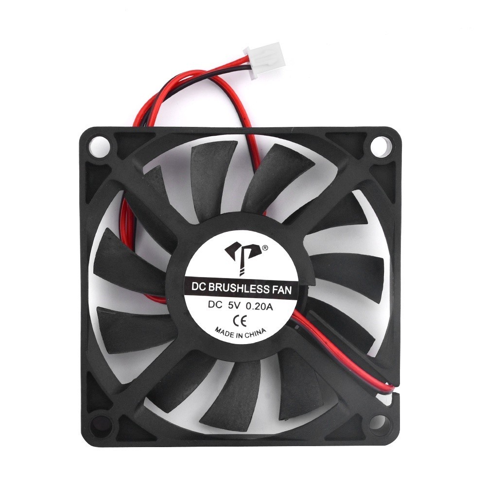 DC7010 5/12/24V High Speed DC Exaust Cooling Fan Sleeve Bearings Brushless DC Cooling Fan ...