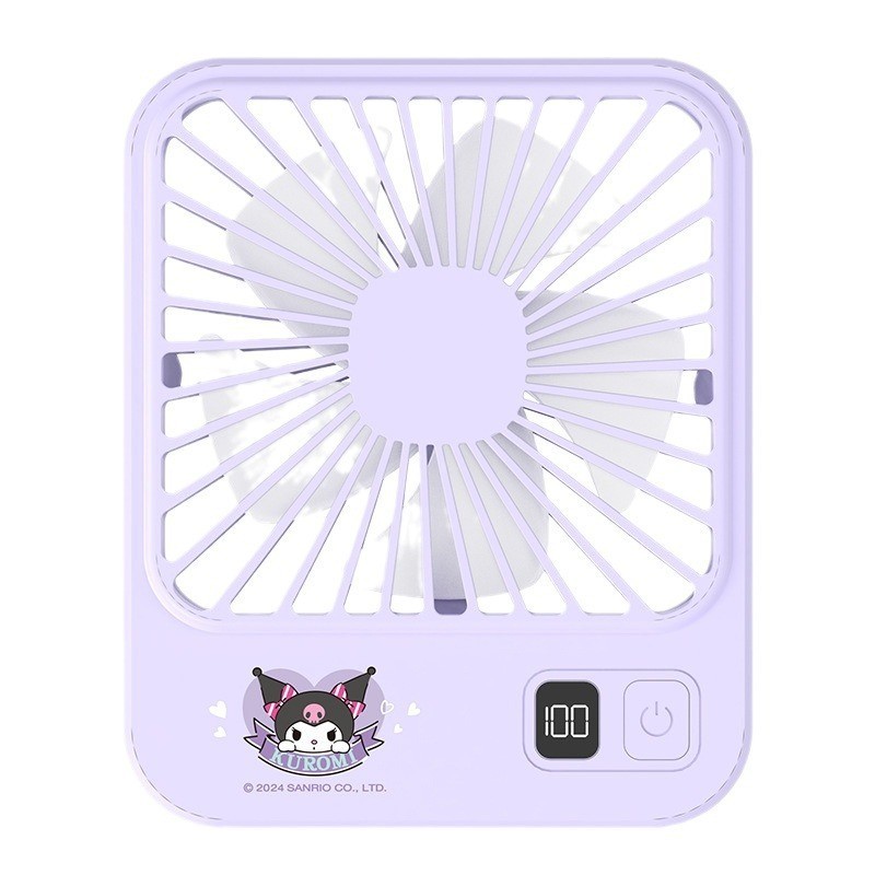 Sanrio Family Series JS-0161 Desktop Fan Kuromi Hello Kitty Cinnamoroll ...