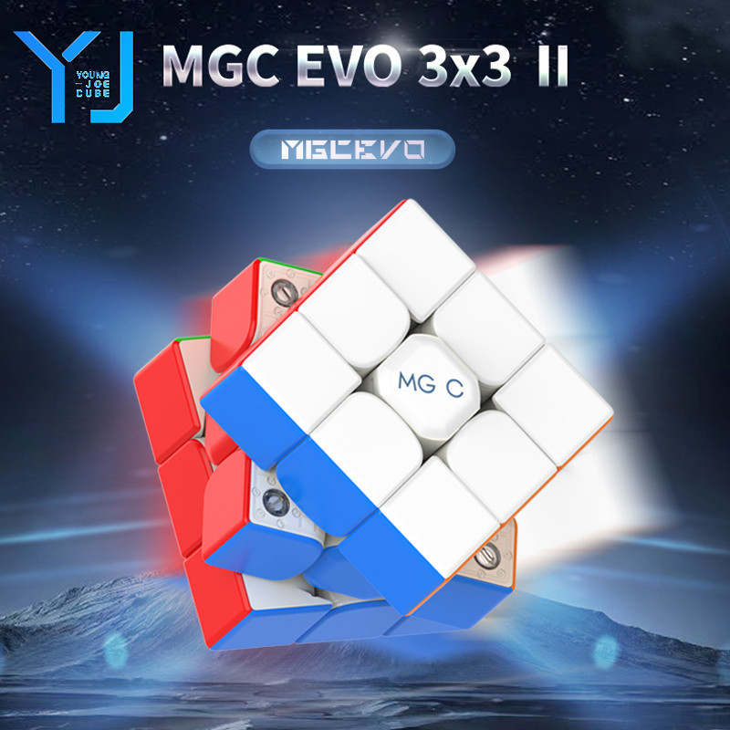 YJ YongJun MGC EVO Ⅱ 3×3×3 Magnetic Magic Cube 3x3 Professional Cubing ...