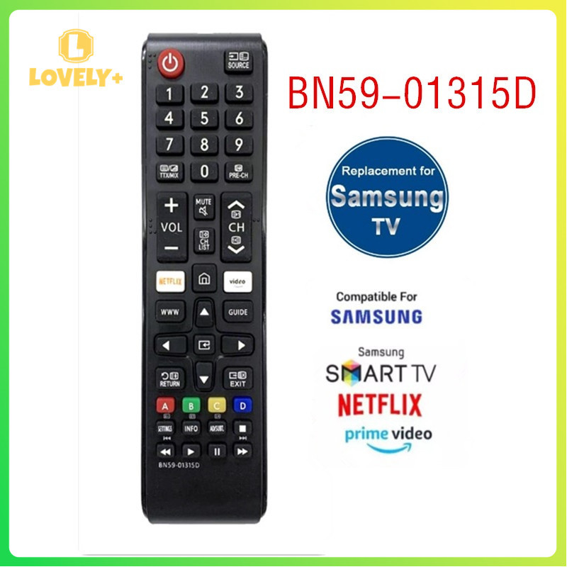 Universal TV Remote Control Replacment BN59-01259B/D BN59-01315D Smart ...