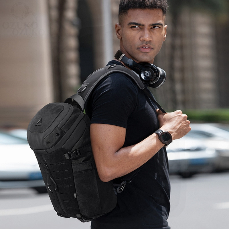 COD Advanced Ozuko Men's Crossbody Bag: Waterproof for Sports, Tactical ...