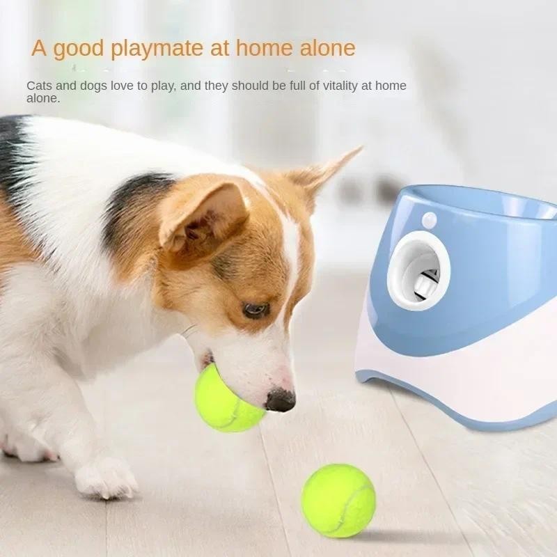 Automatic Pet Throw Jump Ball Dog Catapult Ball Launcher Dog Toy ...