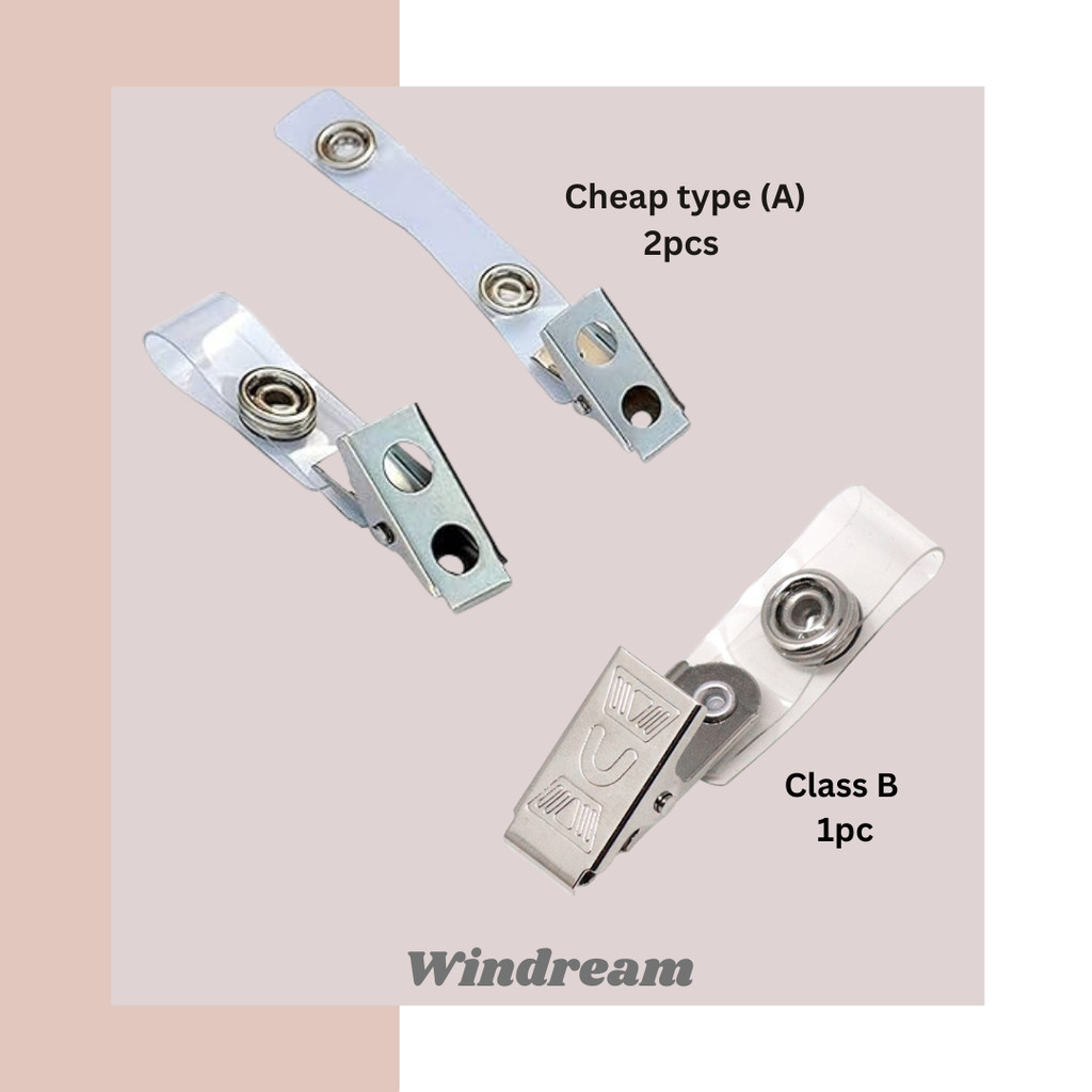 Metal Alligator ID Clip Class A and B | Shopee Philippines