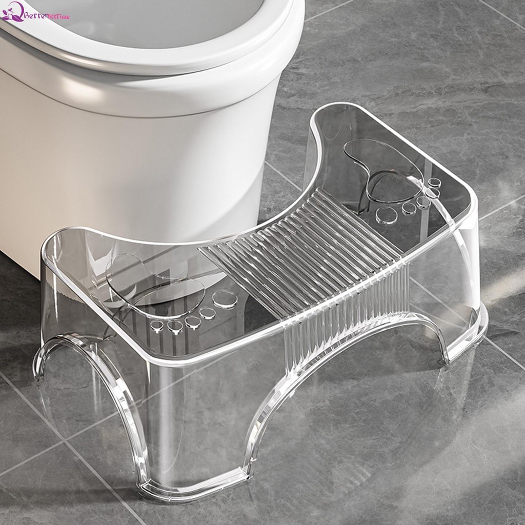 Household Toilet Squat Stool Strong Load-Bearing Heavy Duty Pooping ...