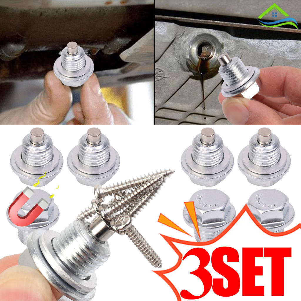 For Modern Kia/Toyota Motors Car Magnetic Extended Oil Drain Screw-Auto ...
