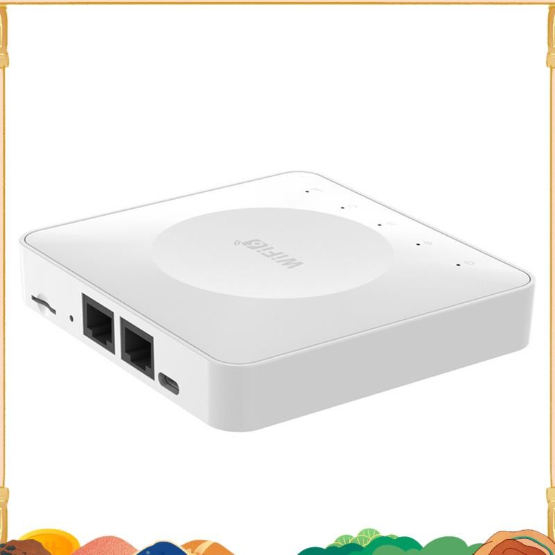300M 4G Mini CPE Wireless Card Router Dual Network Port WiFi6 Wireless Hotspot Portable Router ...