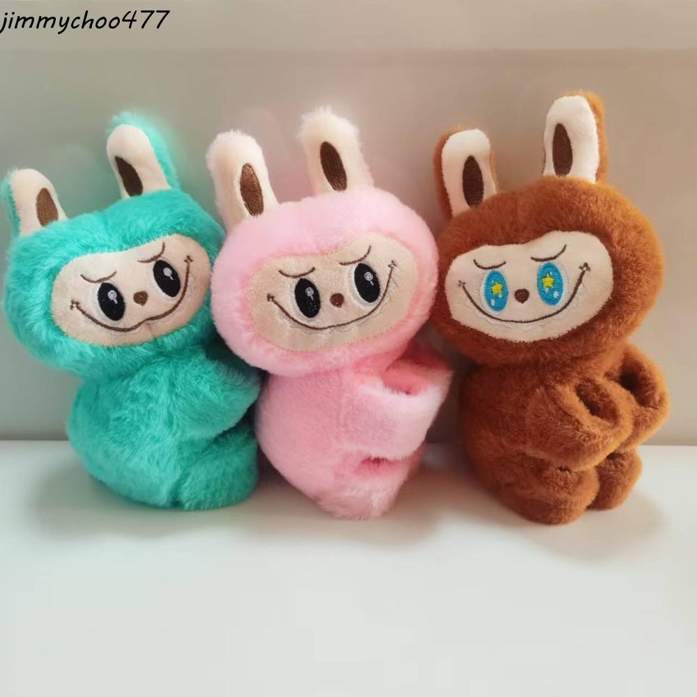 JIMMYCHOO Labubu Plush Slap Bracelet, Clap Circle Toy Wristband Labubu ...