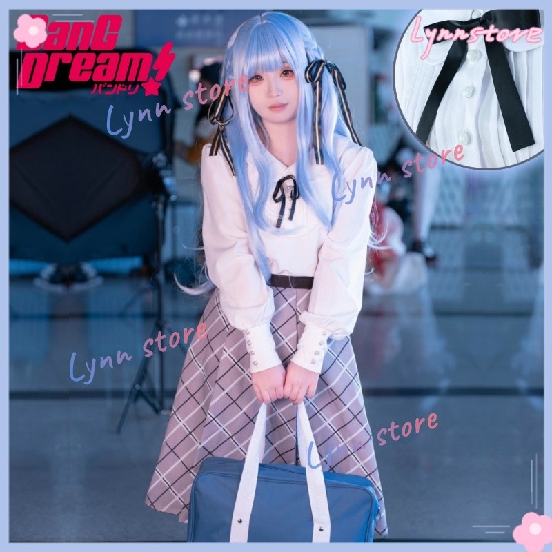 TOGAWA SAKIKO Cosplay Costume&Wig BANG DREAM MYGO Anime JK Skirts ...
