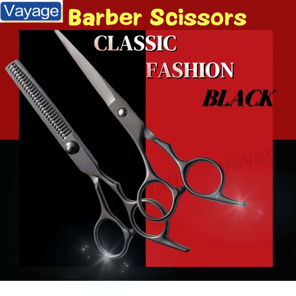 Salon Scissor Barber Hair Cutting Scissors Straight Tooth Scissor ...