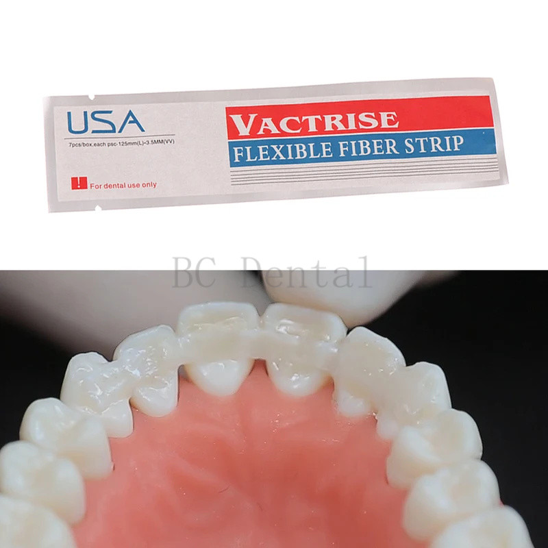 Dental Fiber Strip Splint Flexible Fiber Composite Light-Resin Cure ...