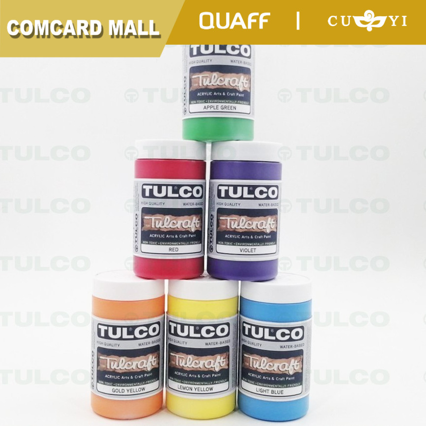 [250G] Tulco Tulcraft (Assorted Colors) Textile ink Paint Silk Screen ...