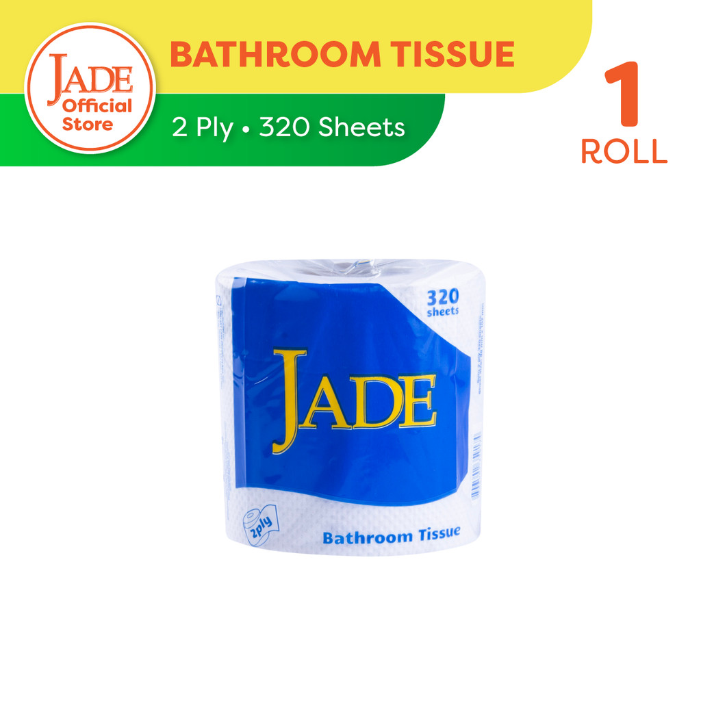 Jade Bathroom Tissue Solo 320-sheets | Shopee Philippines