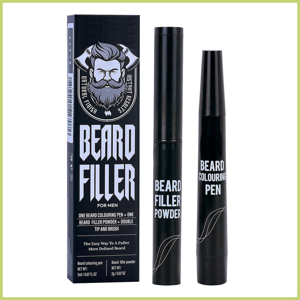 Beard Filler 2 Pack Hairline Filler Beard Pencil Enhancement Makeup ...