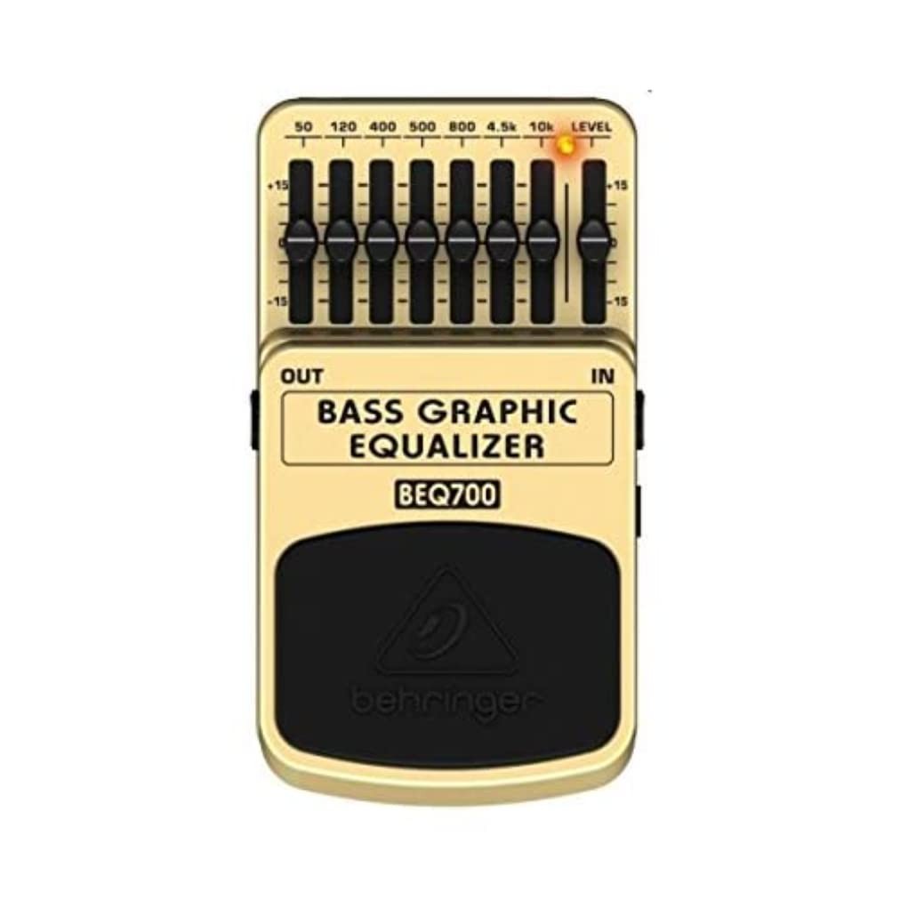 Behringer Behringer Bass Effect Pedal 7 Band Graphic Equalizer Tan ...