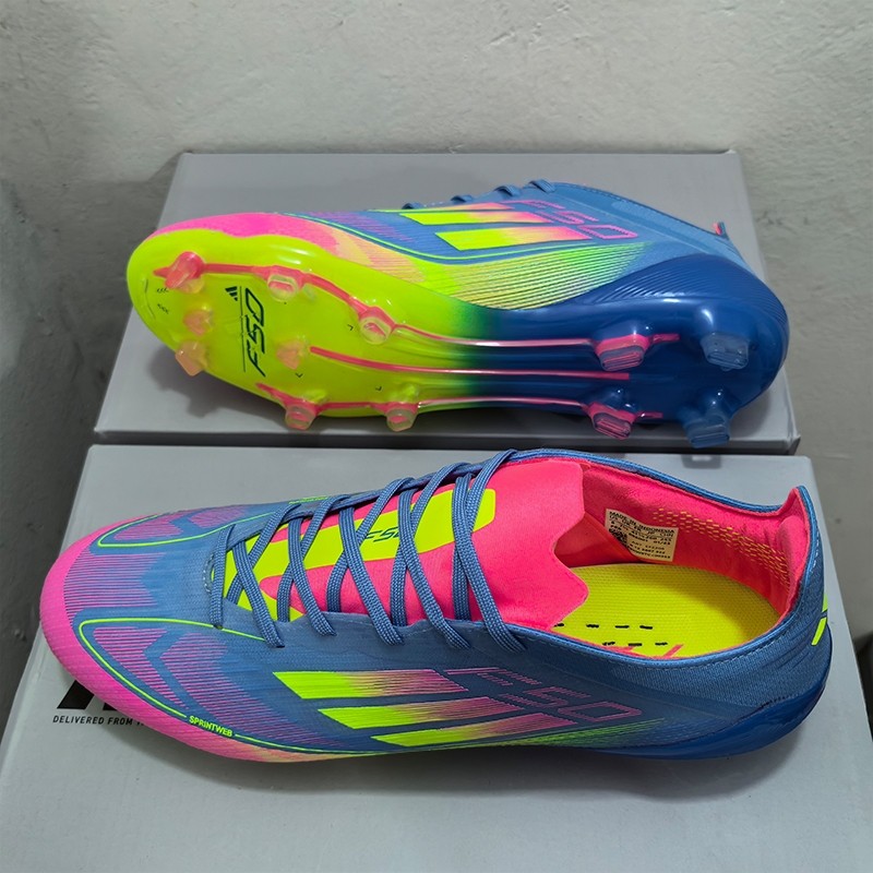 2024 kasut bola F50 FG soccer cleat boot Unisex football shoes | Shopee ...