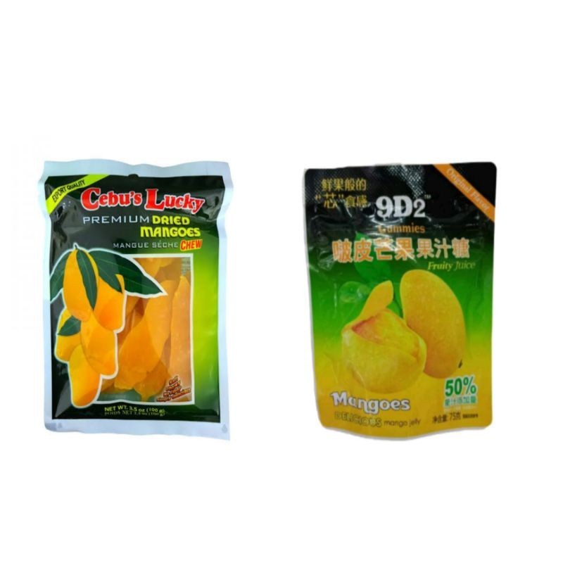 dried mango and gummy mango with fillings for sale (mango cube style ...
