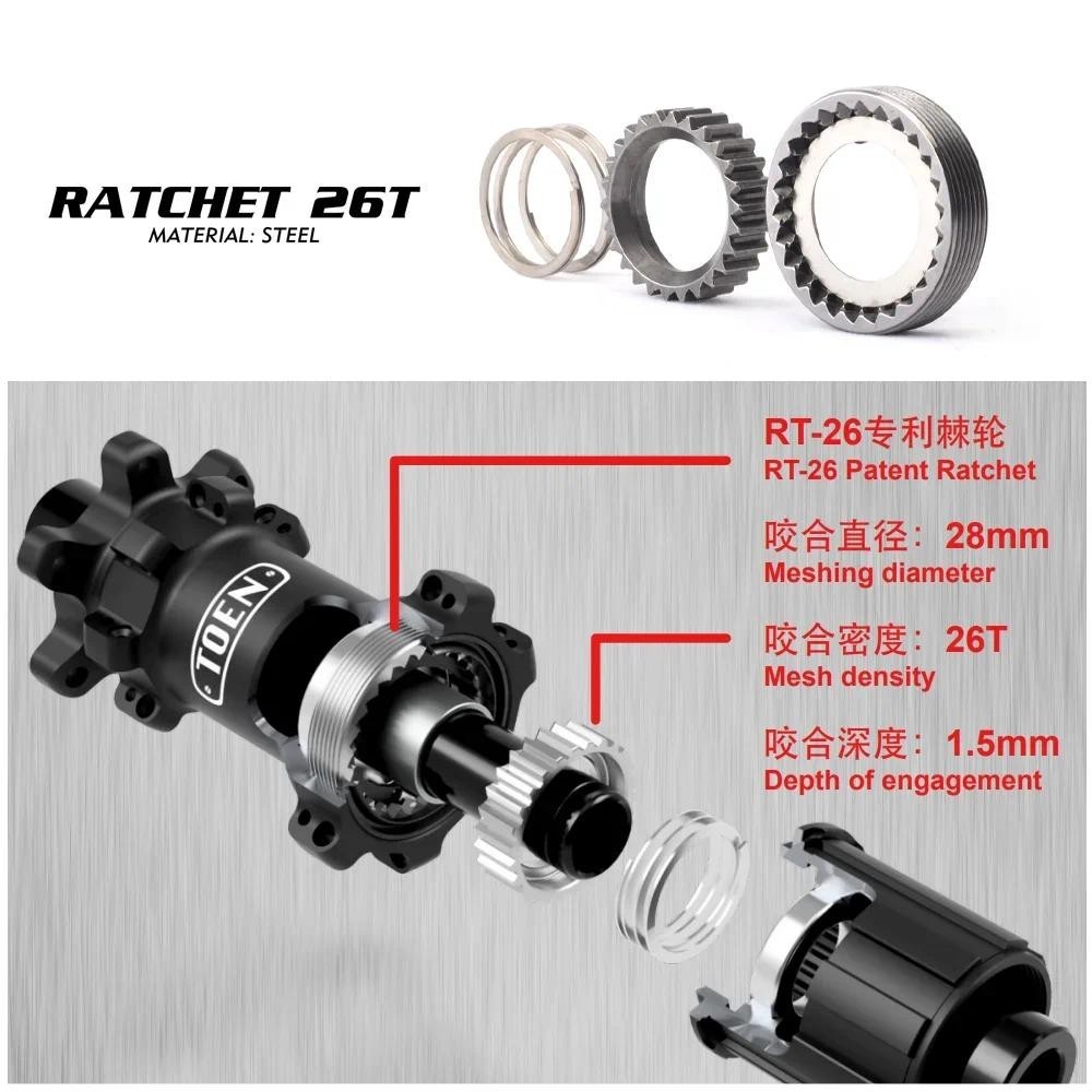 GOLDIX 370 350 310 180 160 series hub ratchet 26T 36T 52T 60T 72T ...