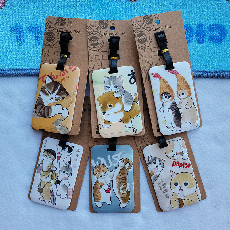 Cat Cat Kuromi KT Cat Puppy Luggage Tag Trailer Tag Identification Tag ...