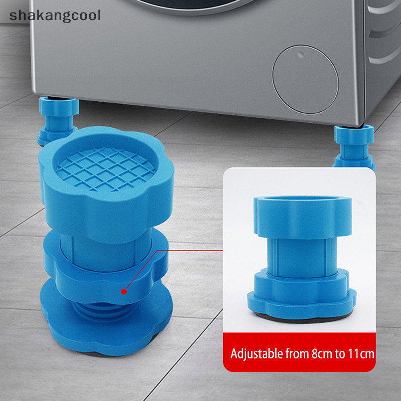 SCPH Adjustable Height Washing Machine Foot Pads Anti Vibration ...