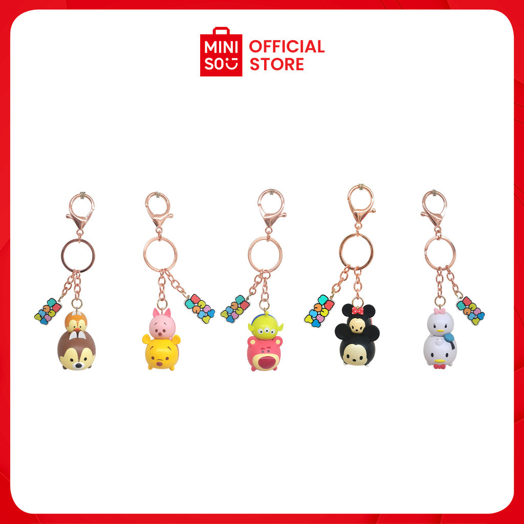MINISO Disney Tsum Tsum Collection Stackable Keychain | Shopee Philippines