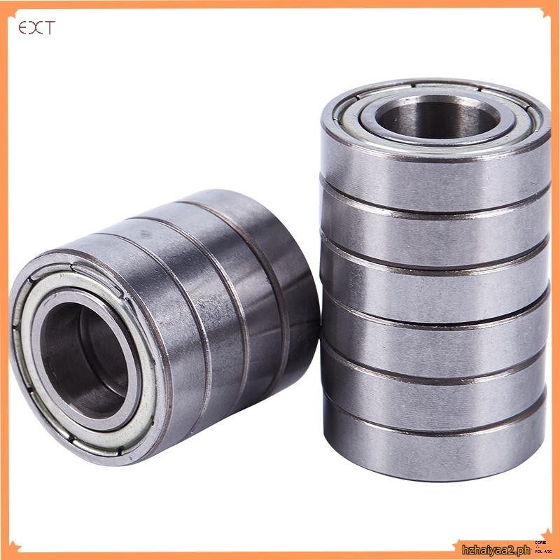 【hzhaiyaa2.ph】10 Pcs 12mm x 24mm x 6mm Sealed Deep Groove Radial Ball ...