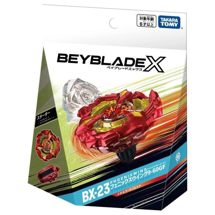BX23 Takara Tomy Beyblade X-Phoenix Flying Wing 9-60GF (With ...