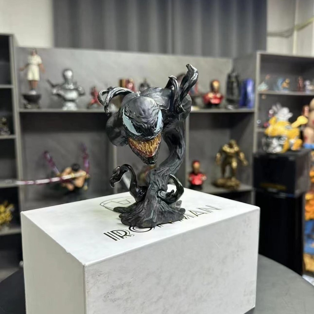 Spider-man Venom Symbiosis Body 1/4 Desktop Ornaments Marvel Figure ...
