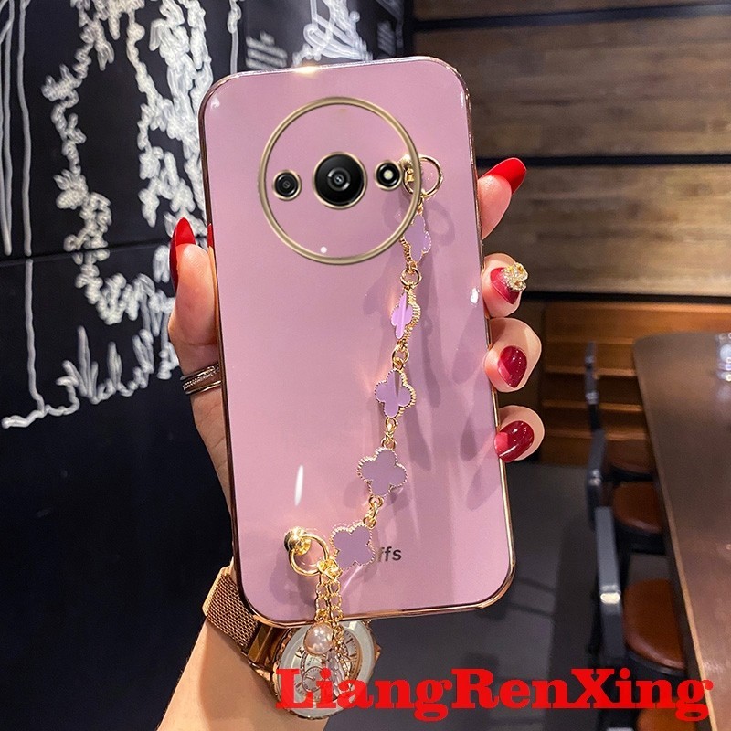 Casing redmi A3 4g 2024 phone case Softcase Electroplated silicone ...