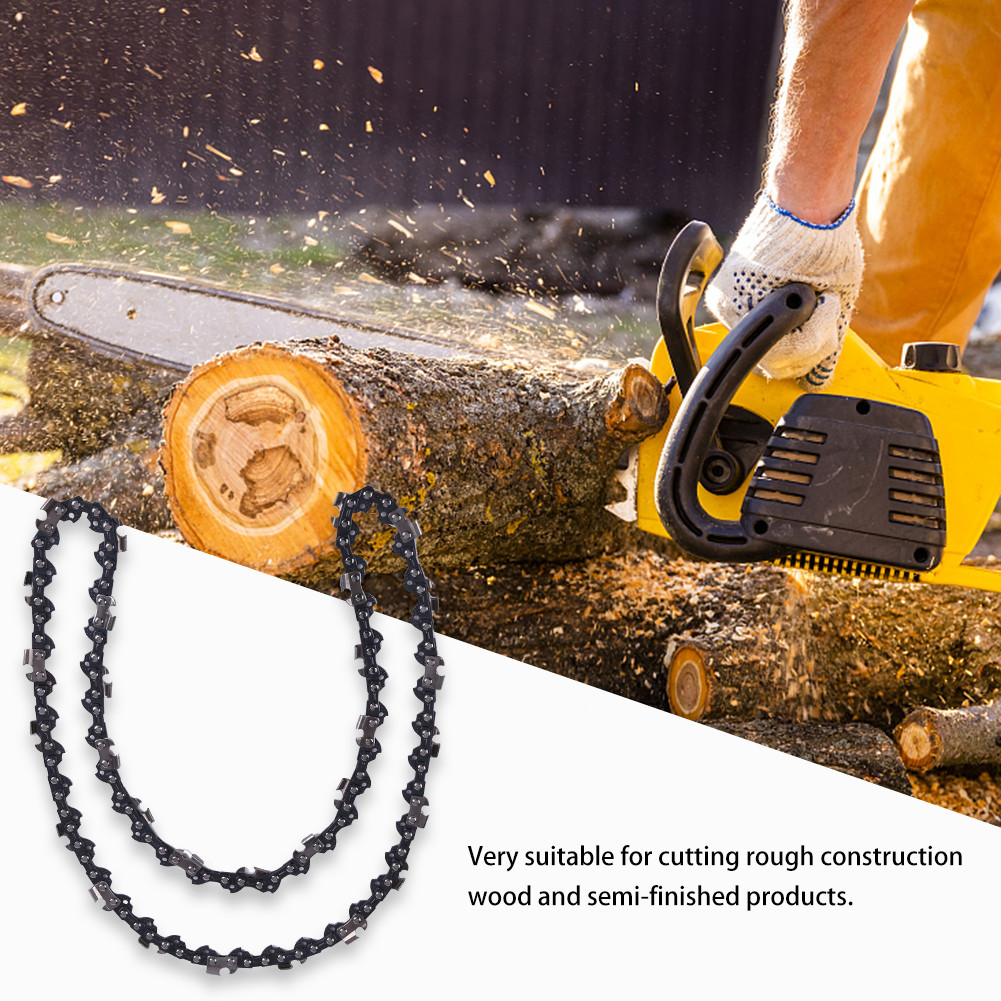 12 Inch Metal Chainsaw Chain 45 Drive Links 3/8inch Pitch Electric Saw ...