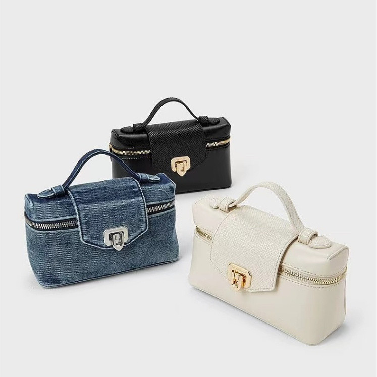 2024 new style 50782376 portable square box cosmetic bag crossbody ...