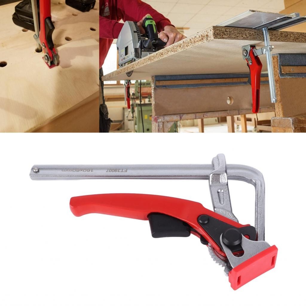 Soxii Ratcheting Table Clamp Quick Release Bar Aluminium | Shopee ...