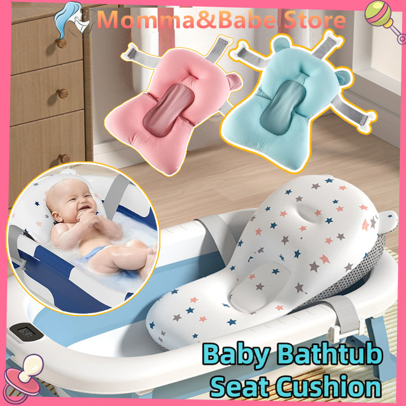 Baby Bathtub Seat Cushion Adjustable Baby Bathing Seat Support for ...
