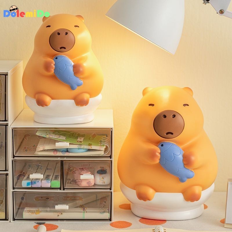 Creative Capabala Cute Capybara Coin Bank 2024New Children's Gift Lucky ...