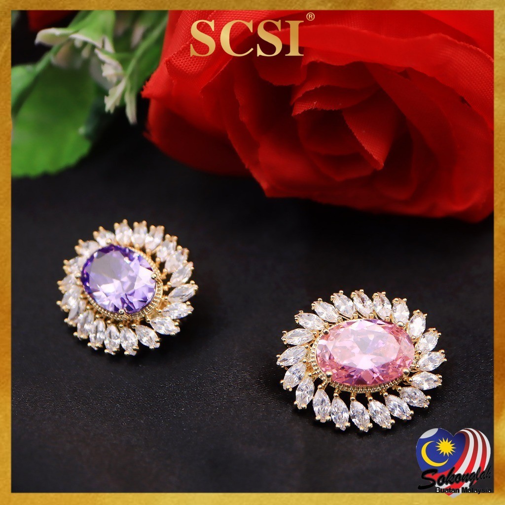 SCSI JEWELLERY Z45 Q117 Baby Brooch Elegant Brooch Kerongsang Premium ...