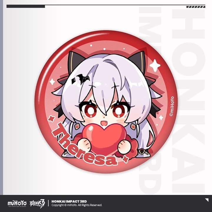 Theresa Apocalypse Honkai MEME Can Badge 5.8cm - Honkai Impact 3rd ...