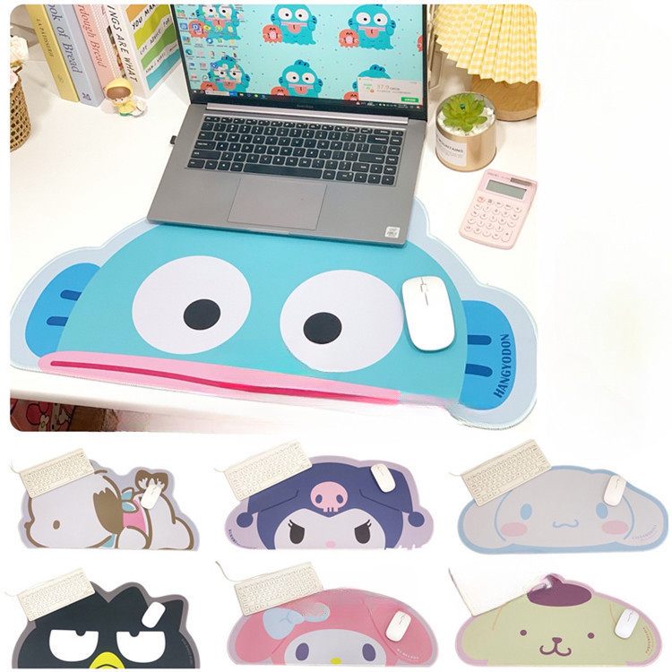 Big Head Keyboard Mat Kuromi Head Type Keyboard Mouse Mat Desk Computer ...