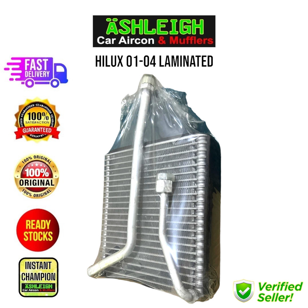 Toyota Hilux 01-04 Evaporator Coil Laminated Car Aircon | Shopee Philippines