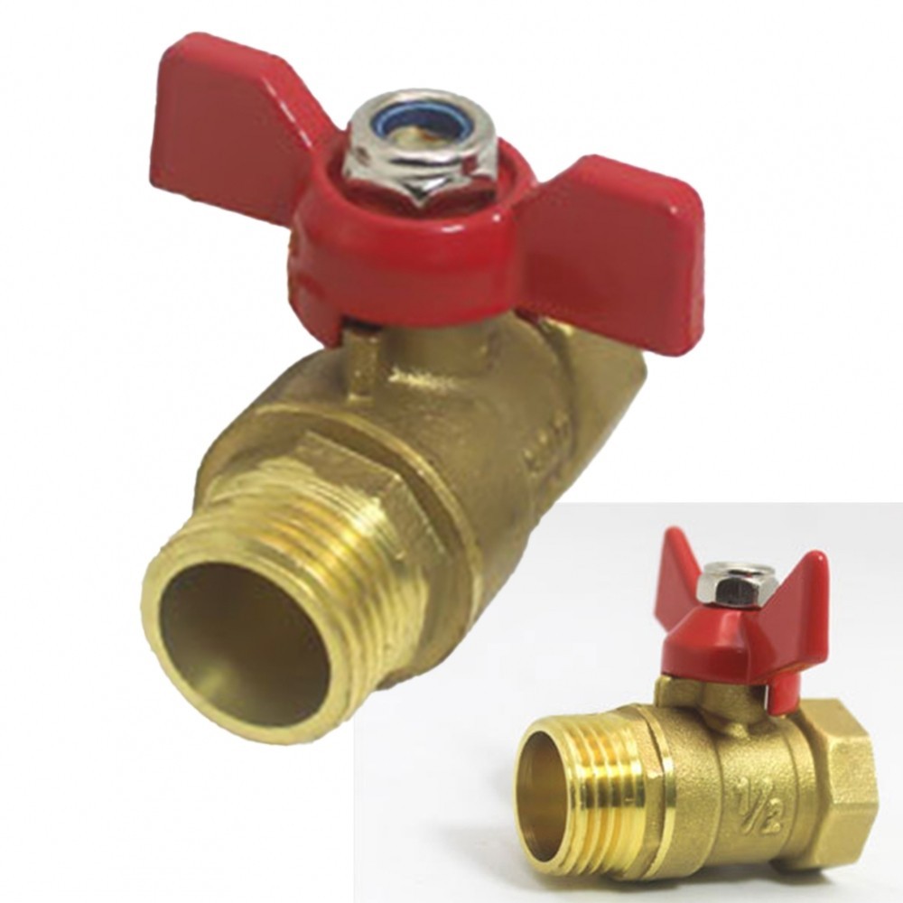 Comfortable Grip Garden Hose Shutoff Valve Ergonomic Design and For ...