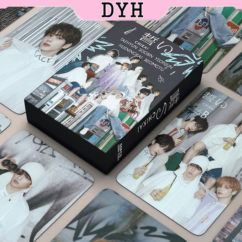 DYH 55pcs TXT Photocard CHIKAI Album KPOP LOMO Card Collection Card ...