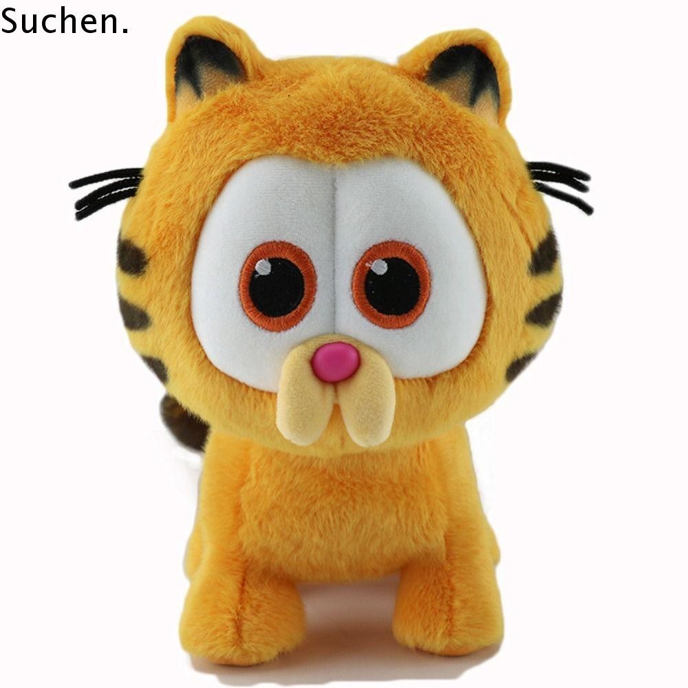 SUCHENPH Garfield Stuffed Doll, Cute Anime Plush Toy, Soft Animal ...