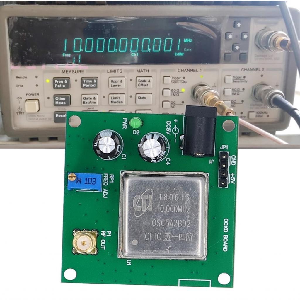 Buybybuy OCXO Module Ultra Low Phase Noise PCB High Accuracy Sine Wave Output Board Practical ...