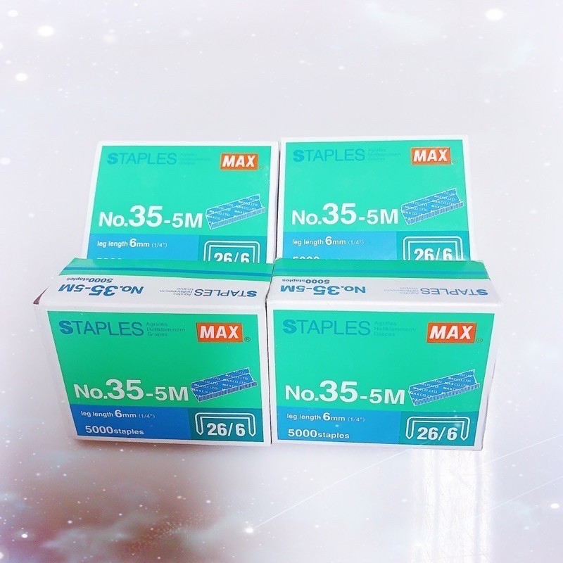 HXT 5000 Pcs Small Staple Wire No.35-5m Office School Supplies Fine ...