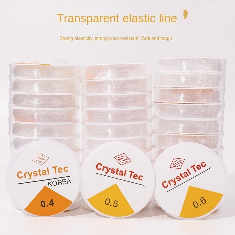 Crystal elastic line wear-resistant bracelet rope DIY bracelet jewelry ...