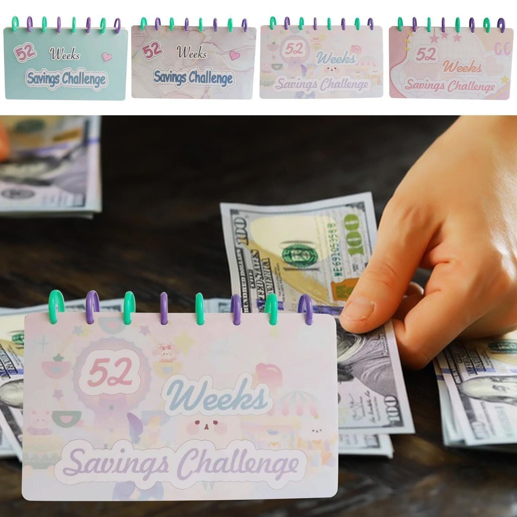 52 Weekds Money Saving Budget Binder Savings Challenges Book 52 Weeks ...