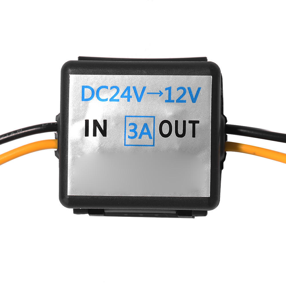 DC 24V To 12V 3A Step Down Inverter DC Step-Down Buck Converter Car ...