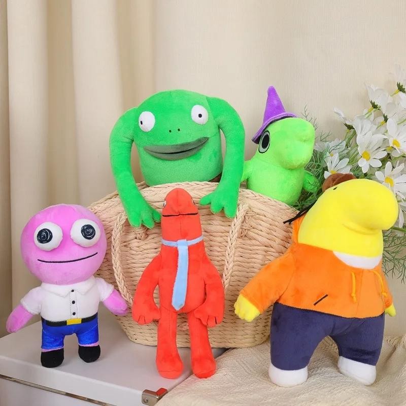 New Smiling Friends Series Plush Toys Cartoon Anime Figure Mr frog Pim ...