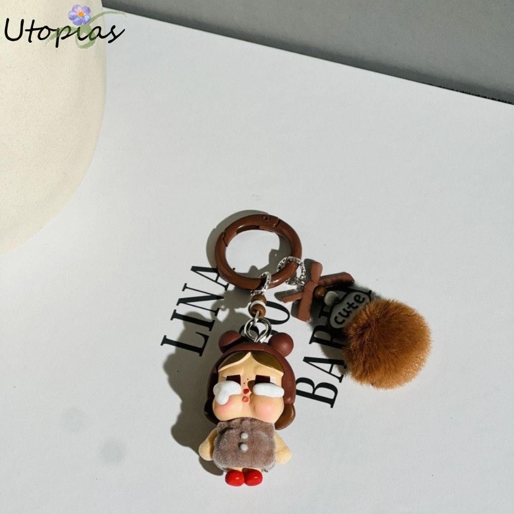 [UTOPIAS] Crybaby Keychain, Crying Again Series Flocking Bag Pendant ...