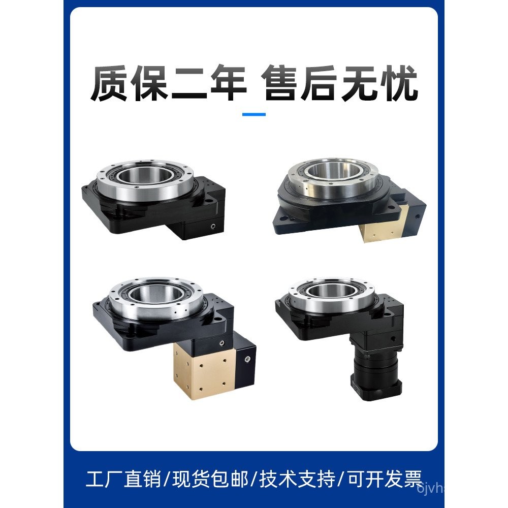 Precision Hollow Rotating Platform Right Angle CNC Indexing Plate ...